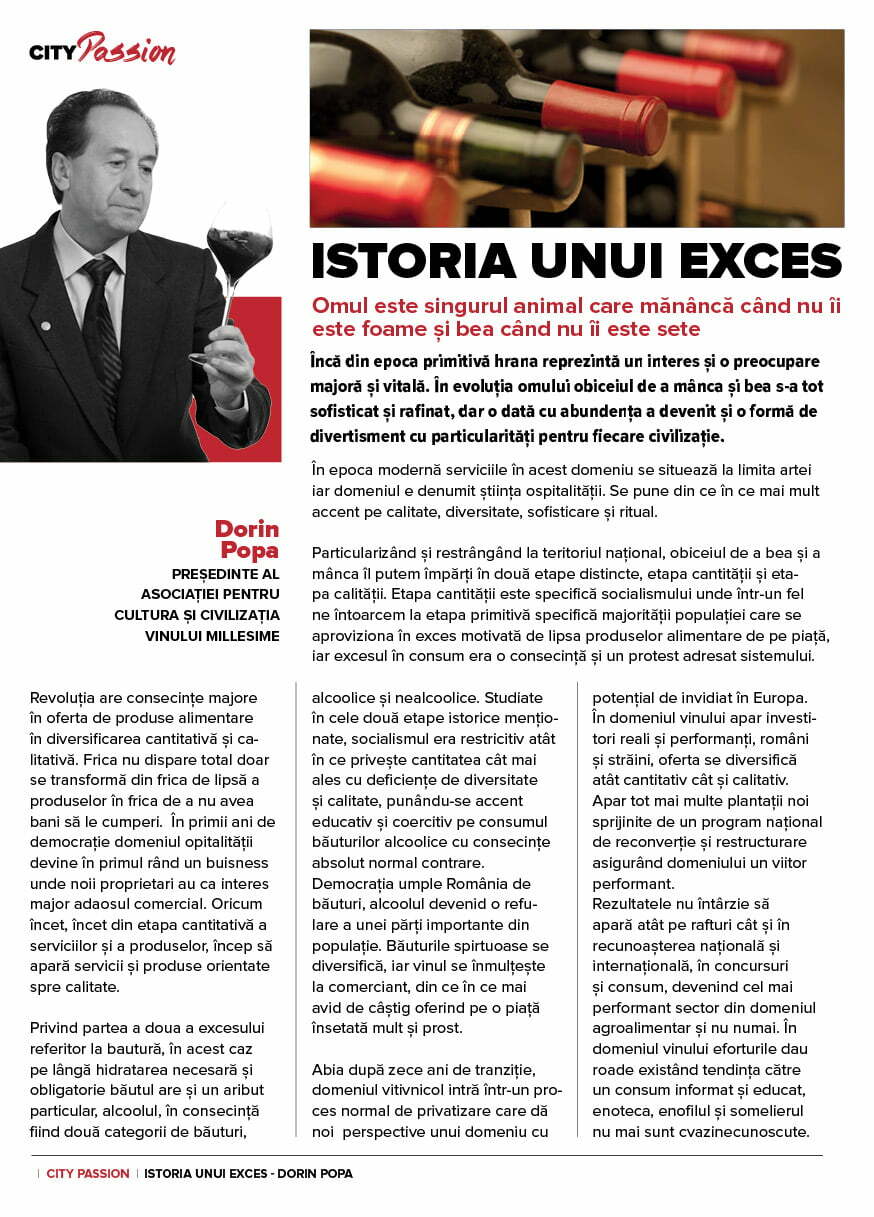 Istoria unui exces - Dorin Popa • Arhiva Zile si Nopti • Zile și Nopți