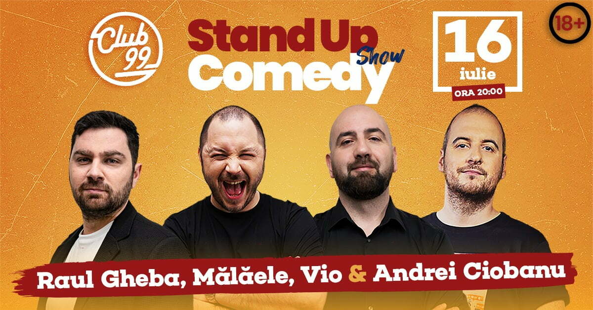 Raul Gheba, Mălăele, Vio & Andrei CIobanu | Stand-up Comedy • Zile și Nopți