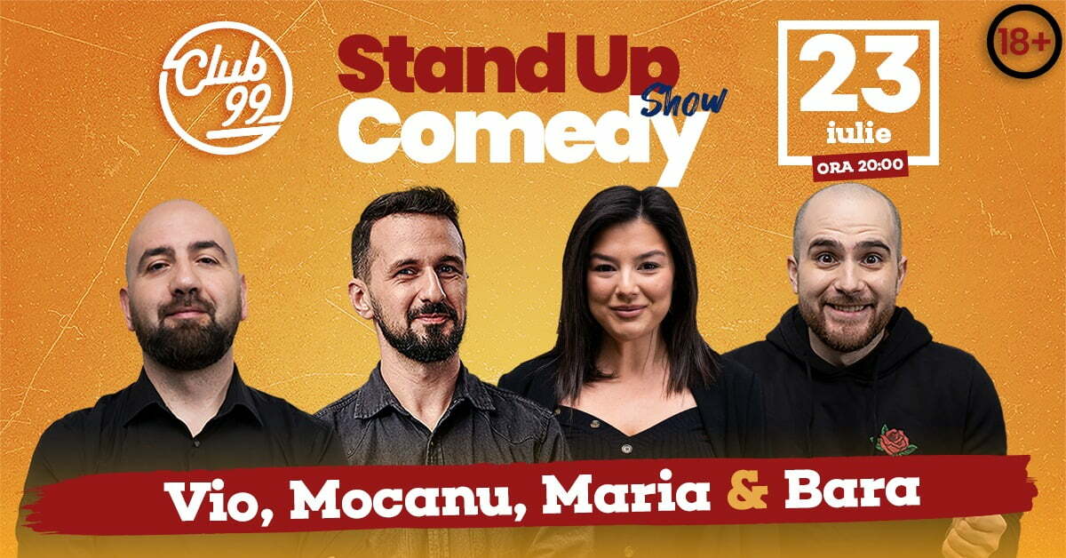 Vio, Mocanu, Maria Popovici & Victor Băra | Stand-up Comedy • Zile și Nopți