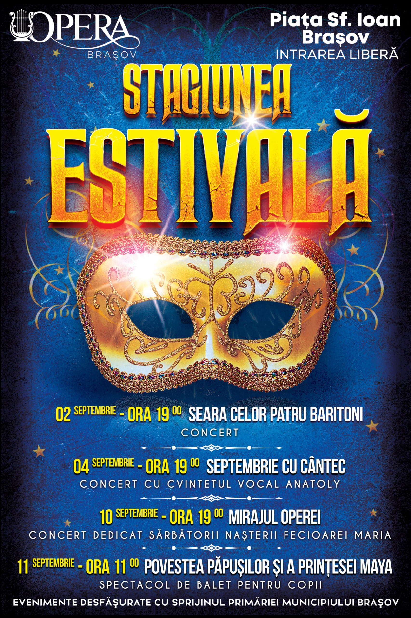 Opera Brașov continuă stagiunea estivală! • Performing arts • Zile și Nopți