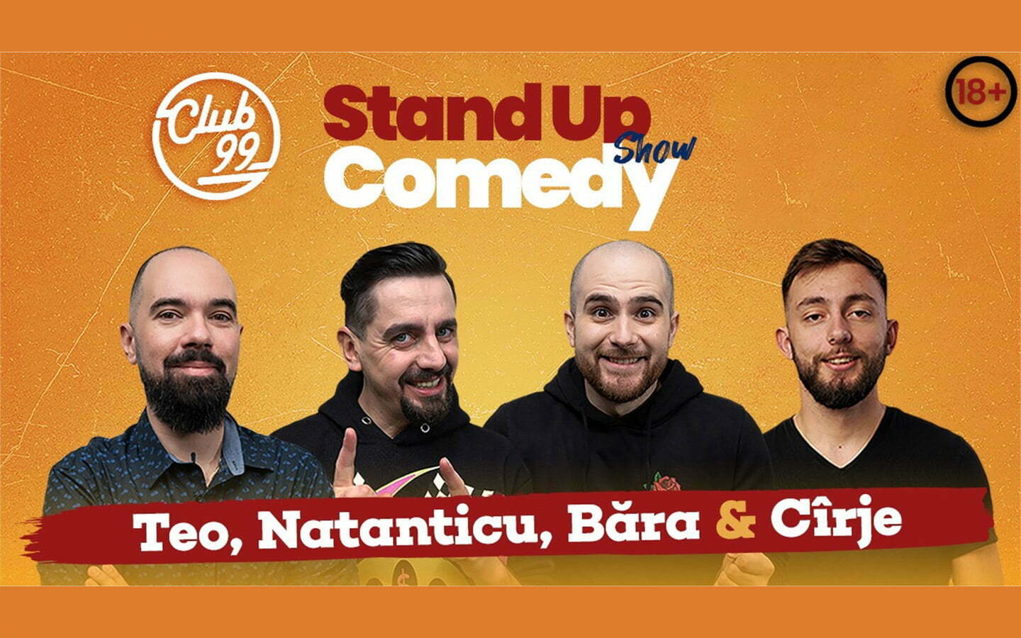 Teo, Natanticu, Victor Băra & Cîrje | Stand Up Comedy • Zile și Nopți
