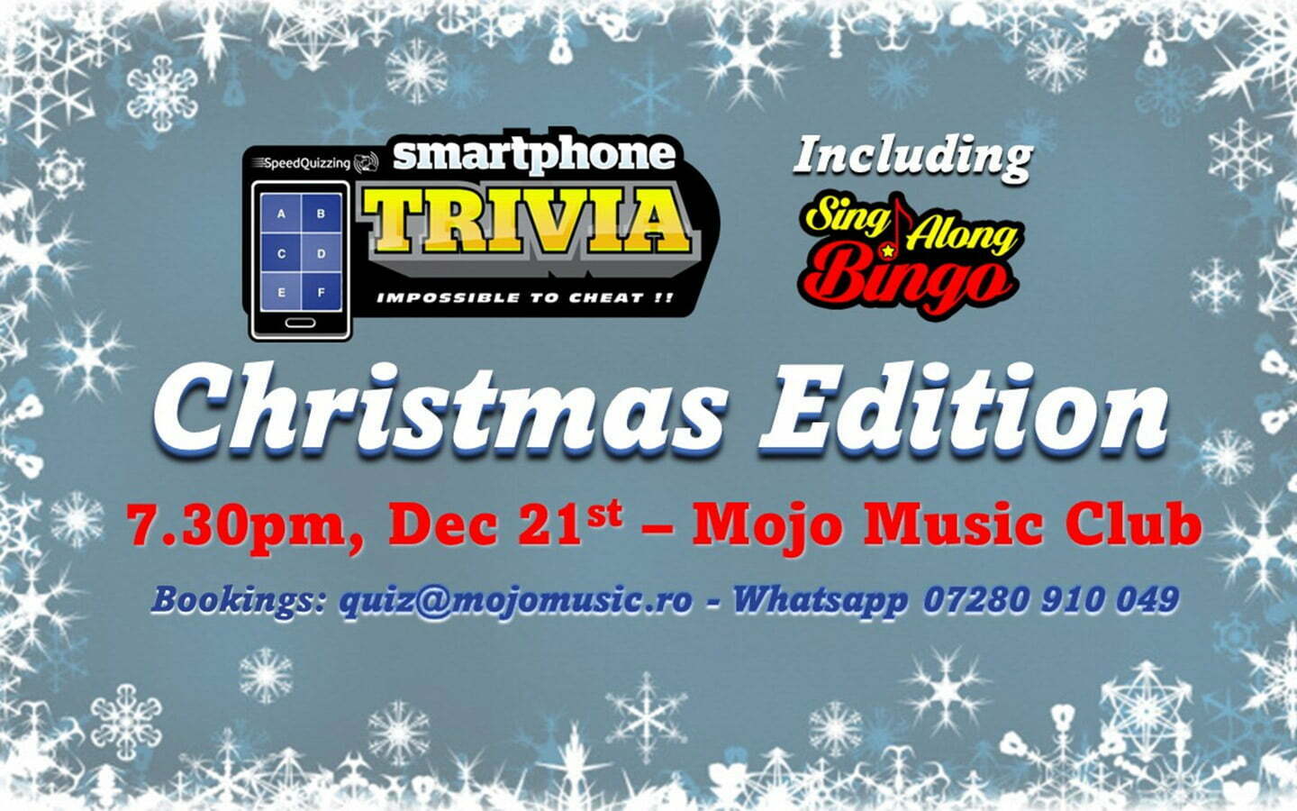 Big Christmas Quiz • Zile și Nopți