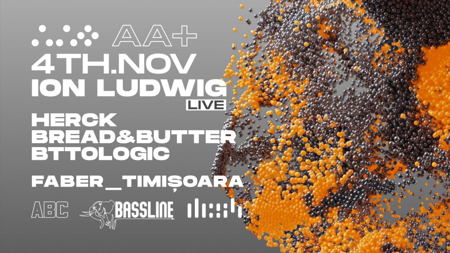 Party | Dynamic AA+ pres. Ion Ludwig @ Faber • Zile și Nopți