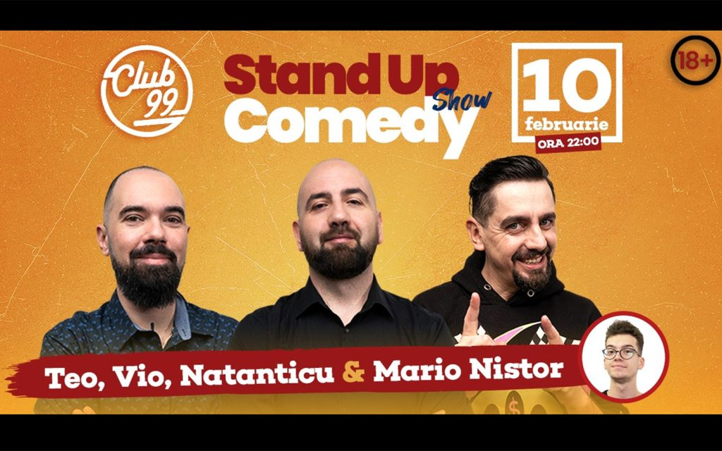 Teo, Vio, Natanticu - Mario Nistor | Stand Up Comedy @ Club99 • Zile și ...