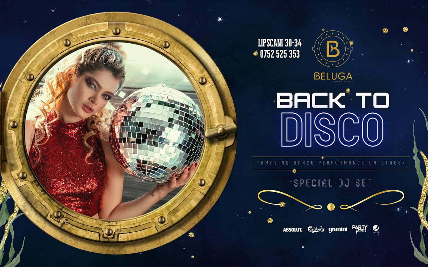 Back to DISCO • Amazing dance performance on stage @ BELUGA Music ...