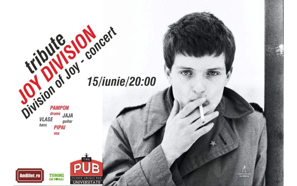 Joy Division Tribute - Division of Joy @ The Pub - Universității • Zile ...
