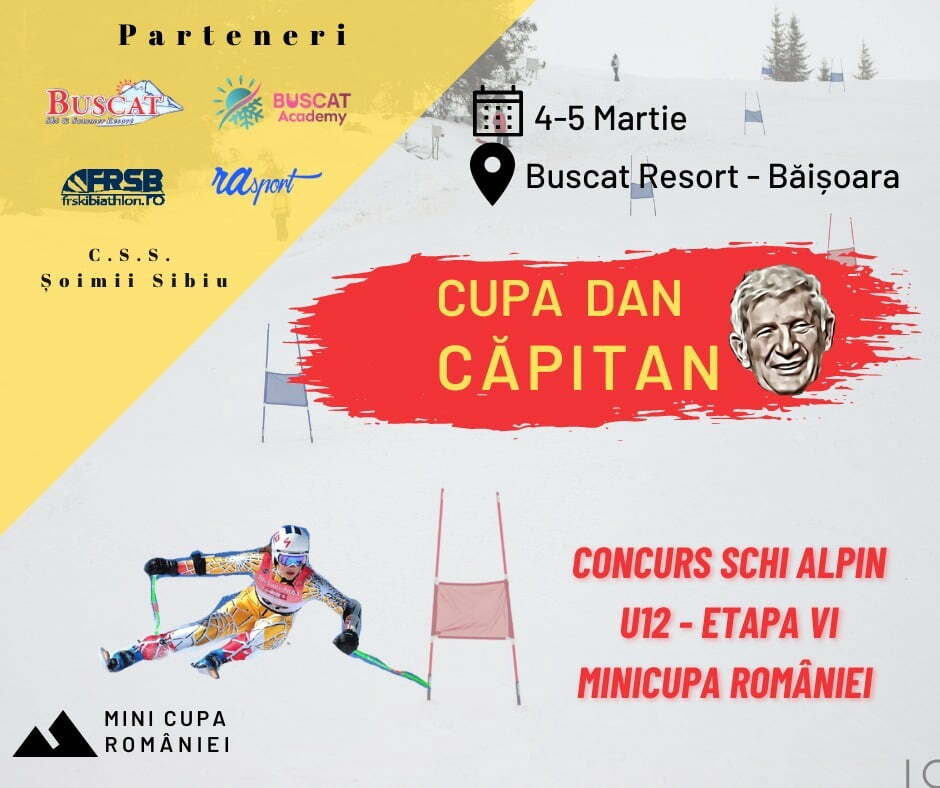 Cupa Dan Căpitan, etapă națională de schi alpin pentru copii are loc la ...