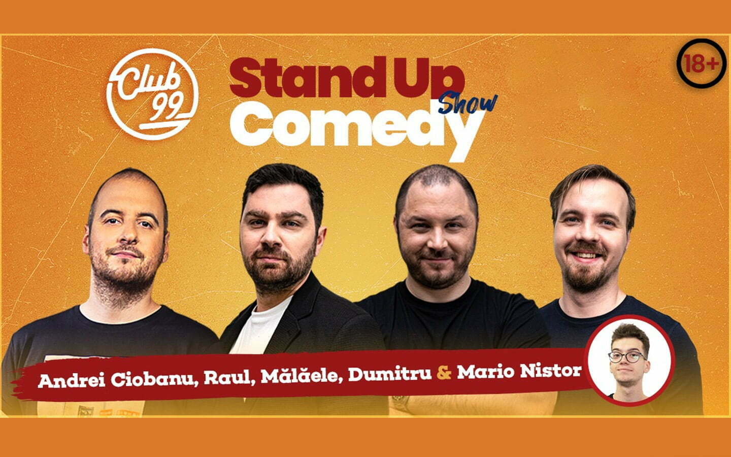 Andrei Ciobanu, Raul Gheba, Mălăele, Dumitru - Mario Nistor | Stand Up ...