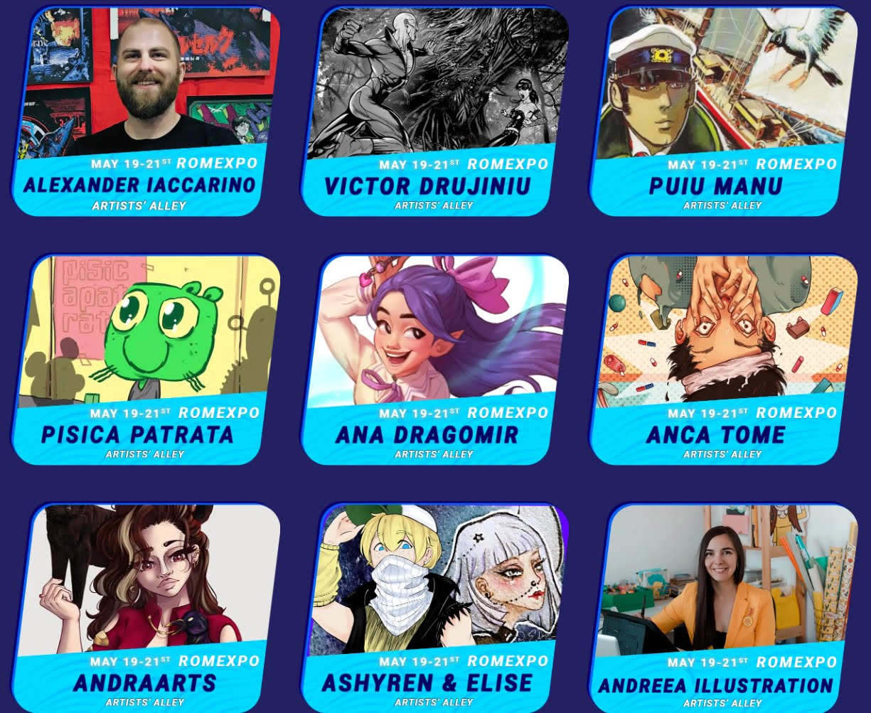 East European Comic Con 2023 • Zile și Nopți