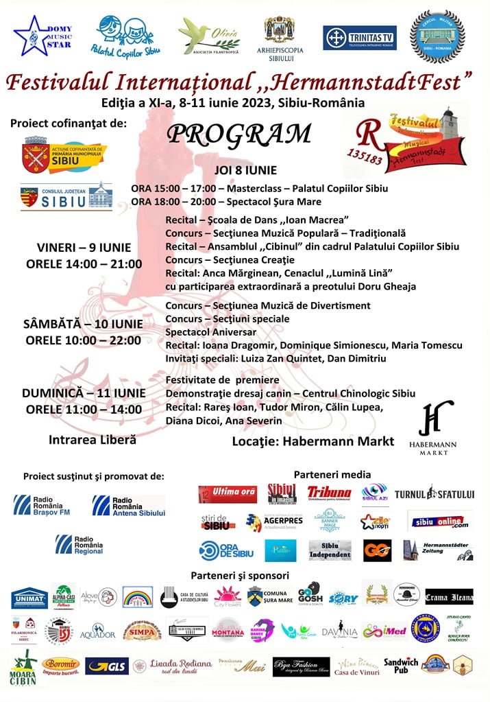 Peste 100 de concurenți, recitaluri și masterclass în programul ...