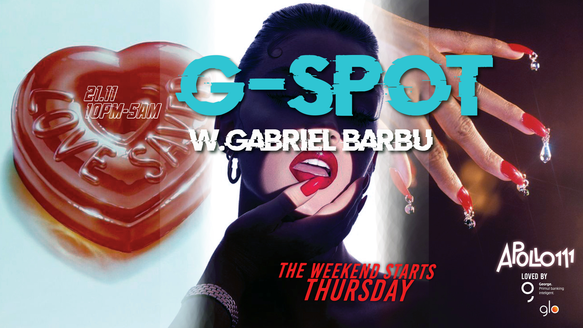 G-SPOT w. Gabriel Barbu @ Apollo111 Barul & Terasa • Zile și Nopți