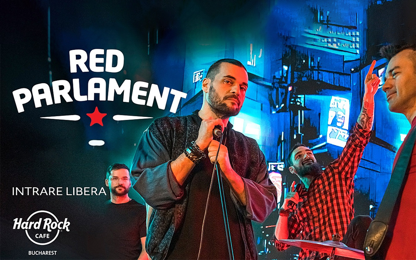 Red Parlament @ Hard Rock Cafe • Zile și Nopți