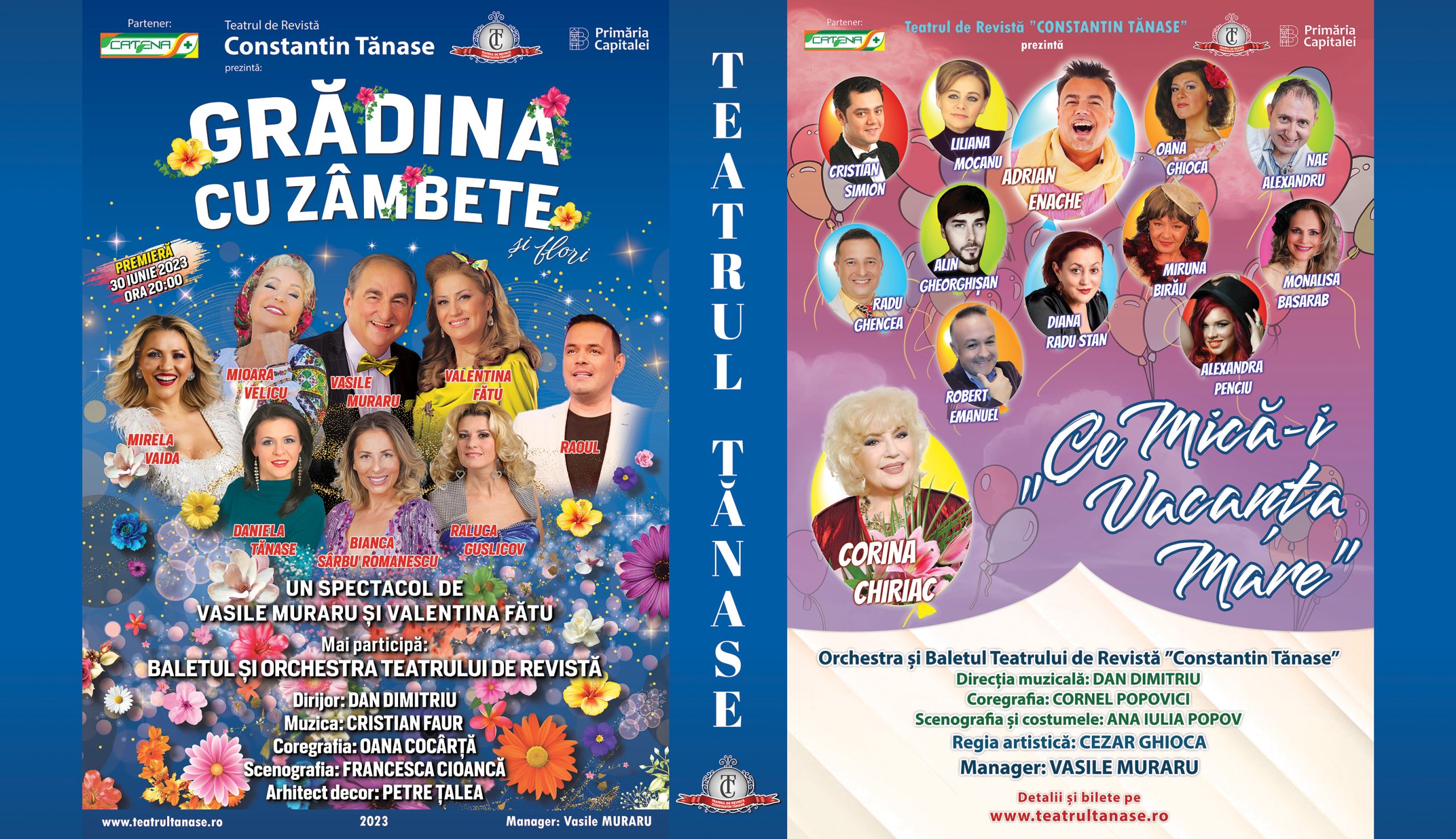 Stagiune Estivală la Teatrul “Tănase”. CORINA CHIRIAC, invitată ...