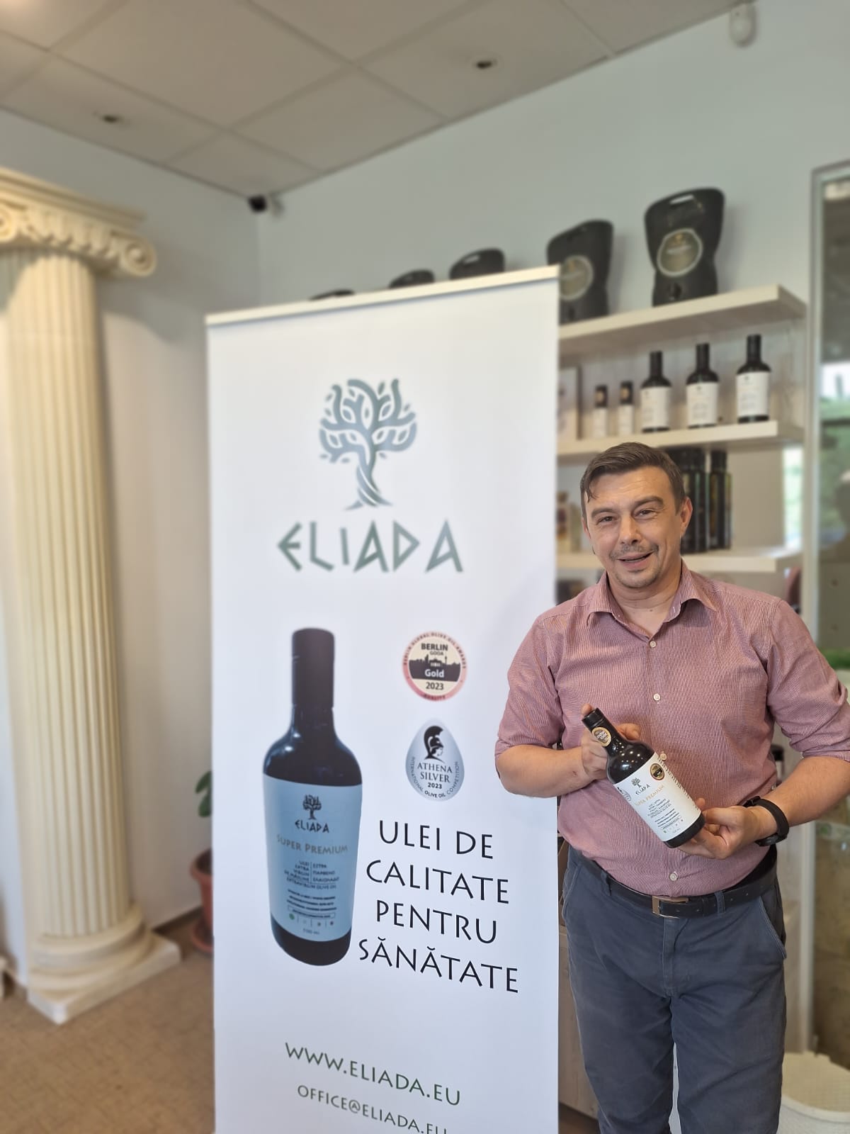 Povești de succes | Eliada, cel mai premiat ulei de măsline sub brand ...