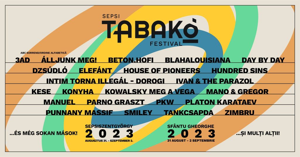 Tabakó Festival 2023 - Ziua 3 • Zile și Nopți