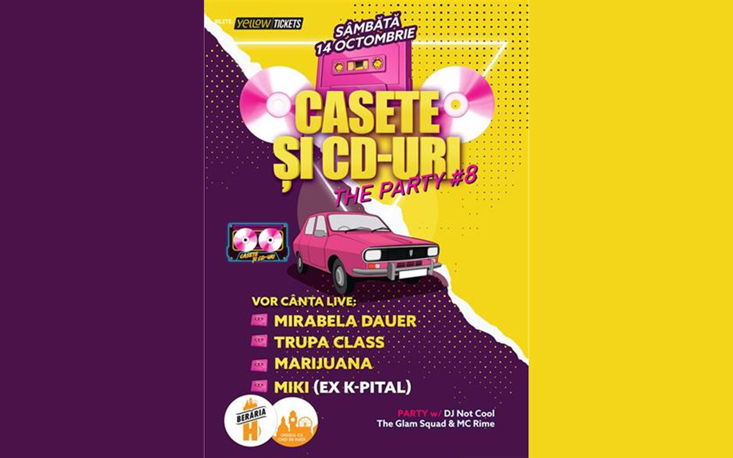 Casete și CD-uri // The Party #8 // Trupa Class, Marijuana, Mirabela ...