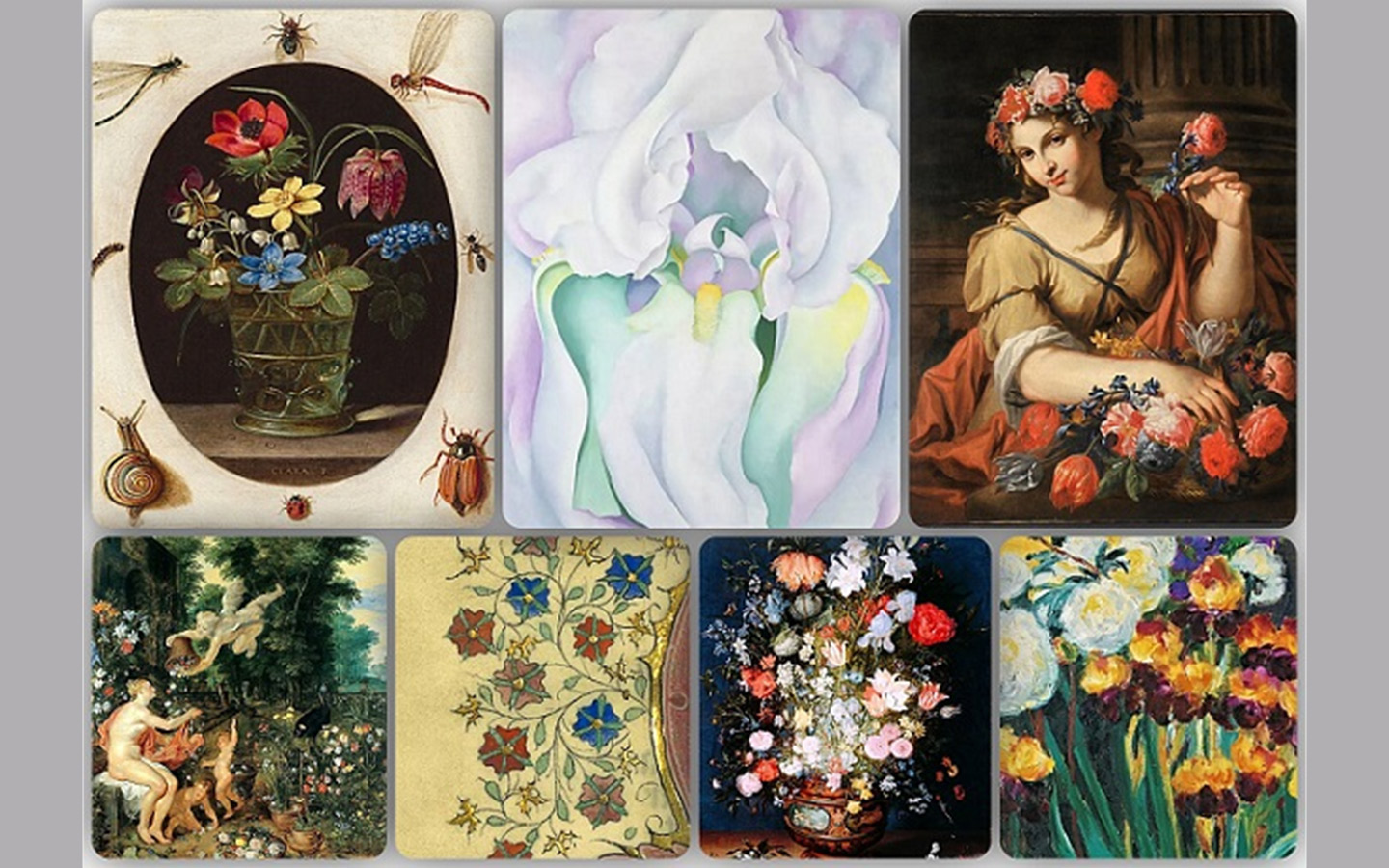 Florile în istoria picturii europene şi transatlantice – atelier ...