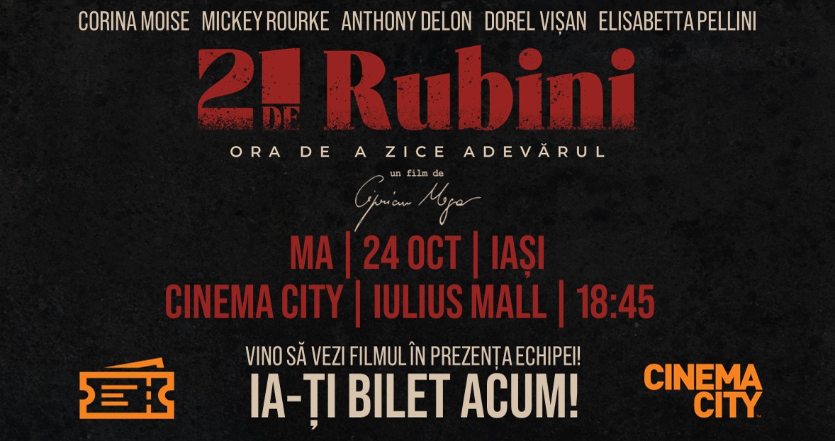 21 de Rubini - Proiecție în prezența echipei • Zile și Nopți