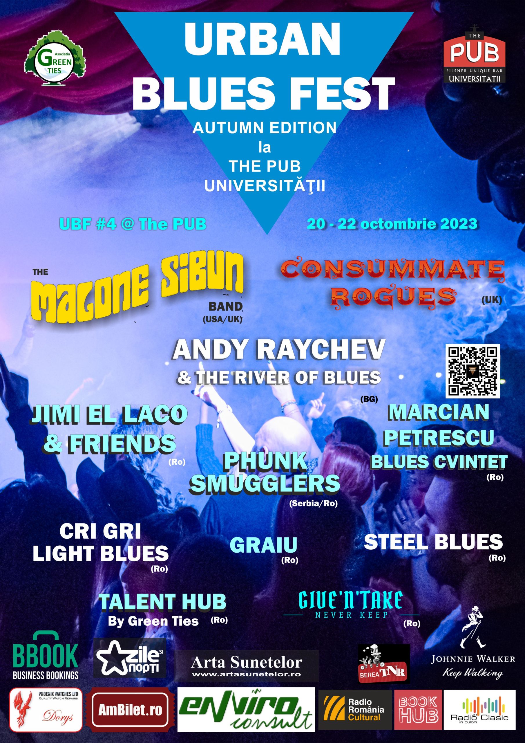Urban Blues Fest #4 - Autumn edition - 20-22 octombrie 2023! • Festival ...