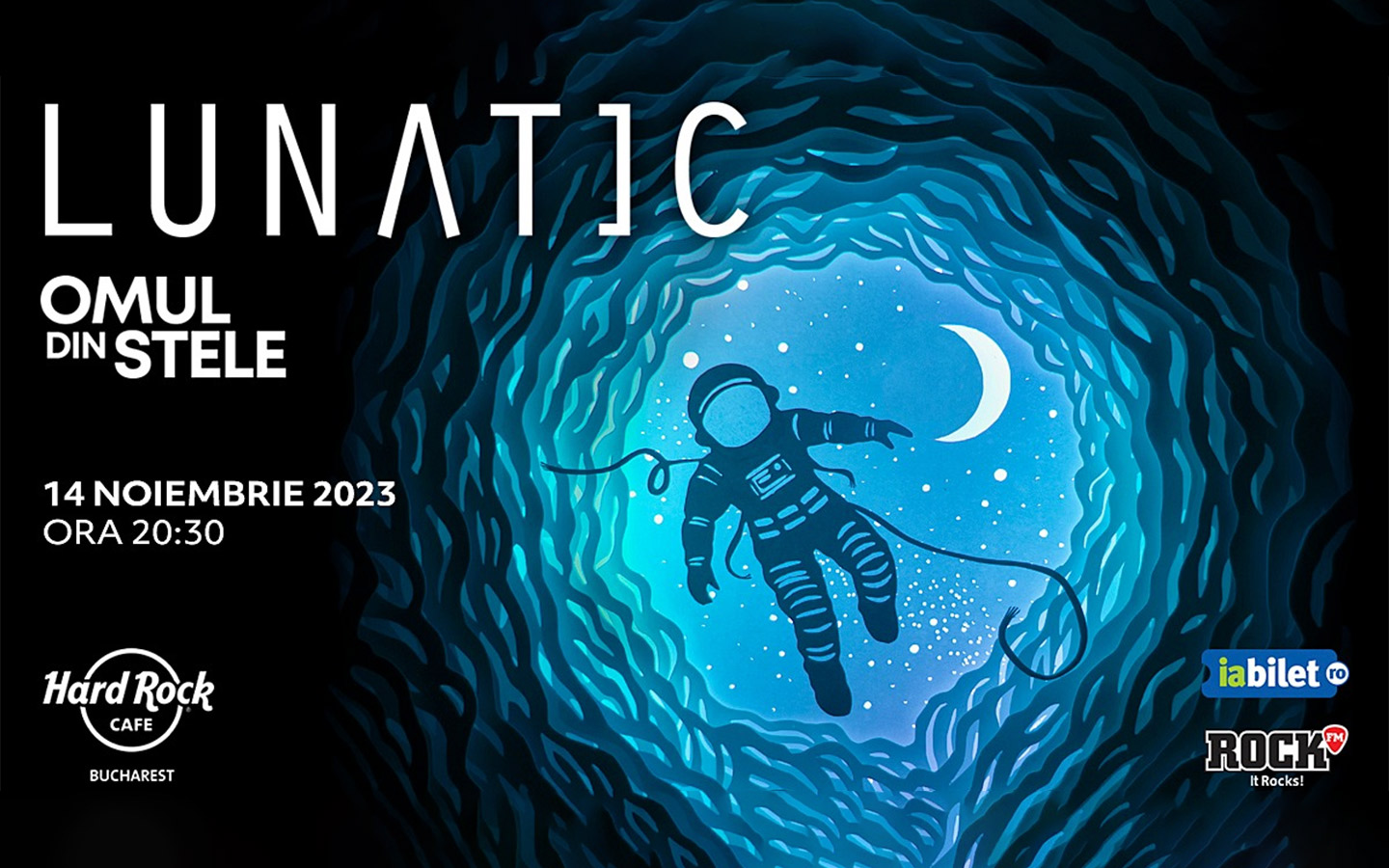 Lunatic | lansează albumul de debut „Omul din Stele” @ Hard Rock Cafe ...