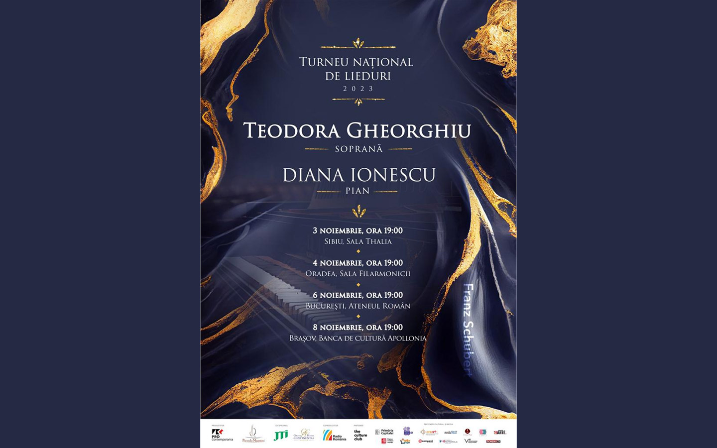 Recital Schubert @ Ateneul Român • Zile și Nopți