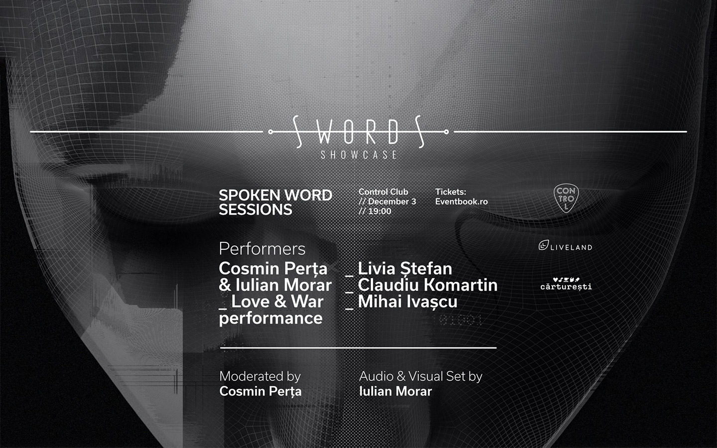 SWORDS Showcase - Spoken Word Sessions @ Control Club • Zile și Nopți