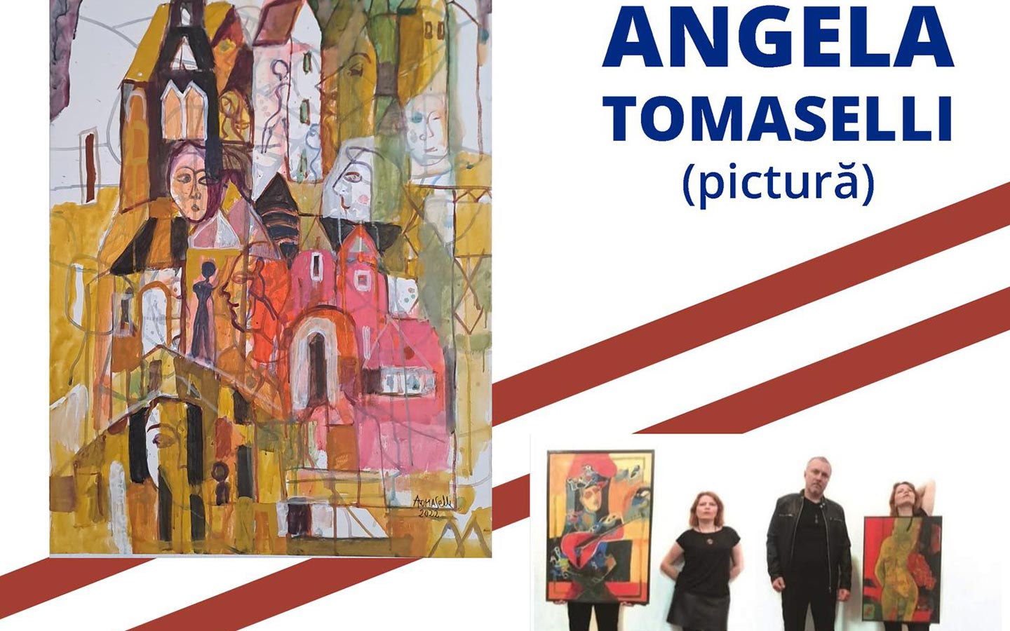 Angela Tomaselli @ Galeria Artex Râmnicu Vâlcea • Zile și Nopți