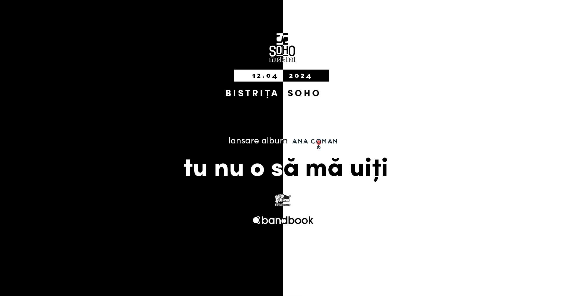 Ana Coman @ Soho Music Hall • Zile și Nopți
