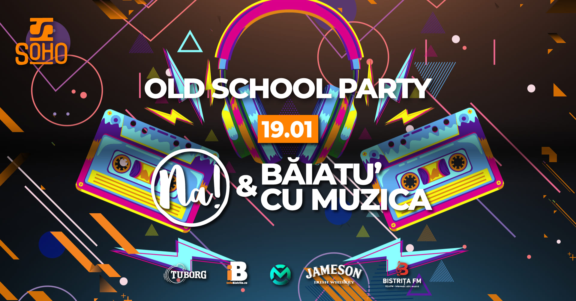 Old School party @ Soho Music Hall • Zile și Nopți
