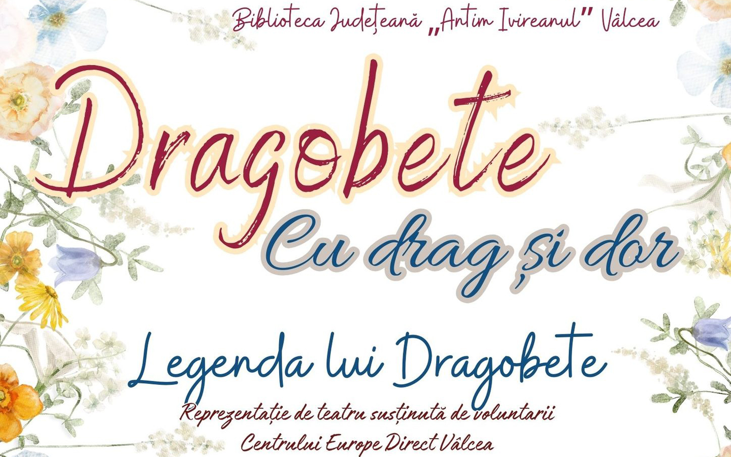 Dragobete, Cu drag și dor @ Biblioteca Județeană "Antim Ivireanul ...