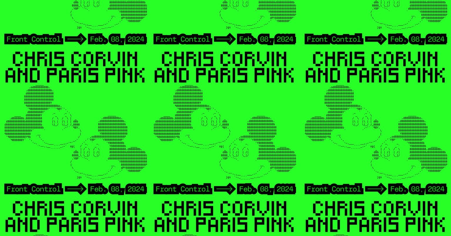 Control w/ Chris Corvin & Paris Pink @ Control Club • Zile și Nopți