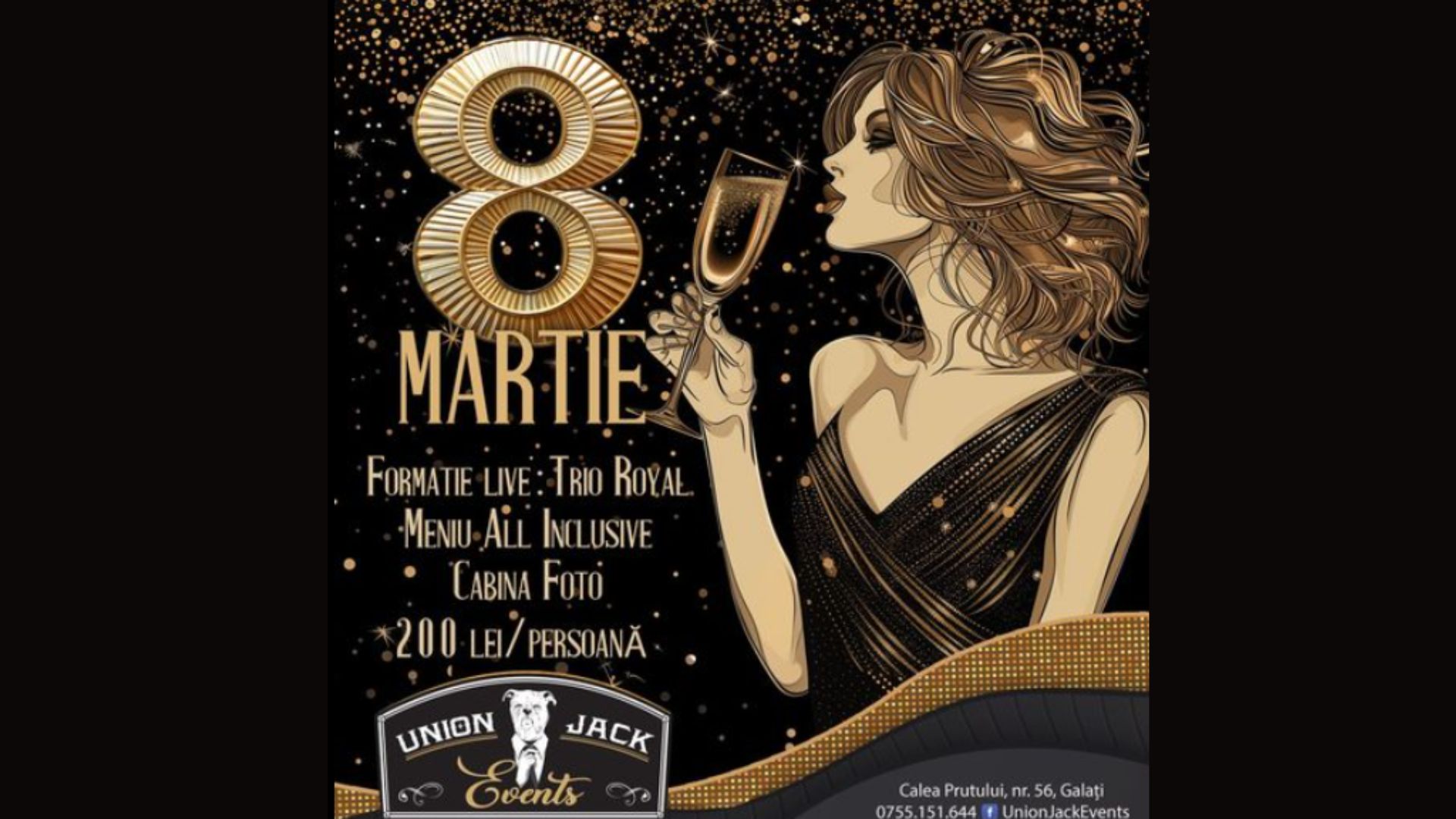 8 Martie @ Union Jack Events • Zile și Nopți