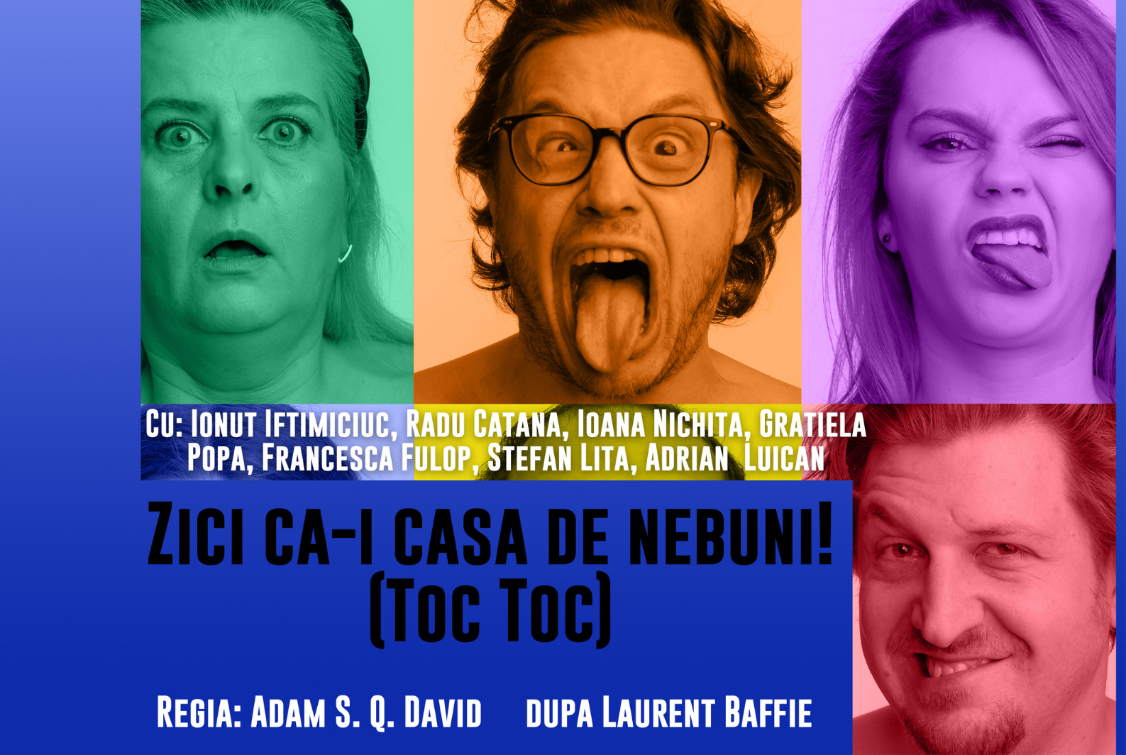 Zici că-i casa de nebuni! (Toc Toc) @ Teatrul în Culise • Zile și Nopți