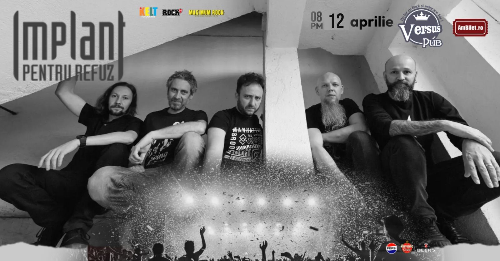 Implant pentru Refuz @ Versus Pub • Zile și Nopți