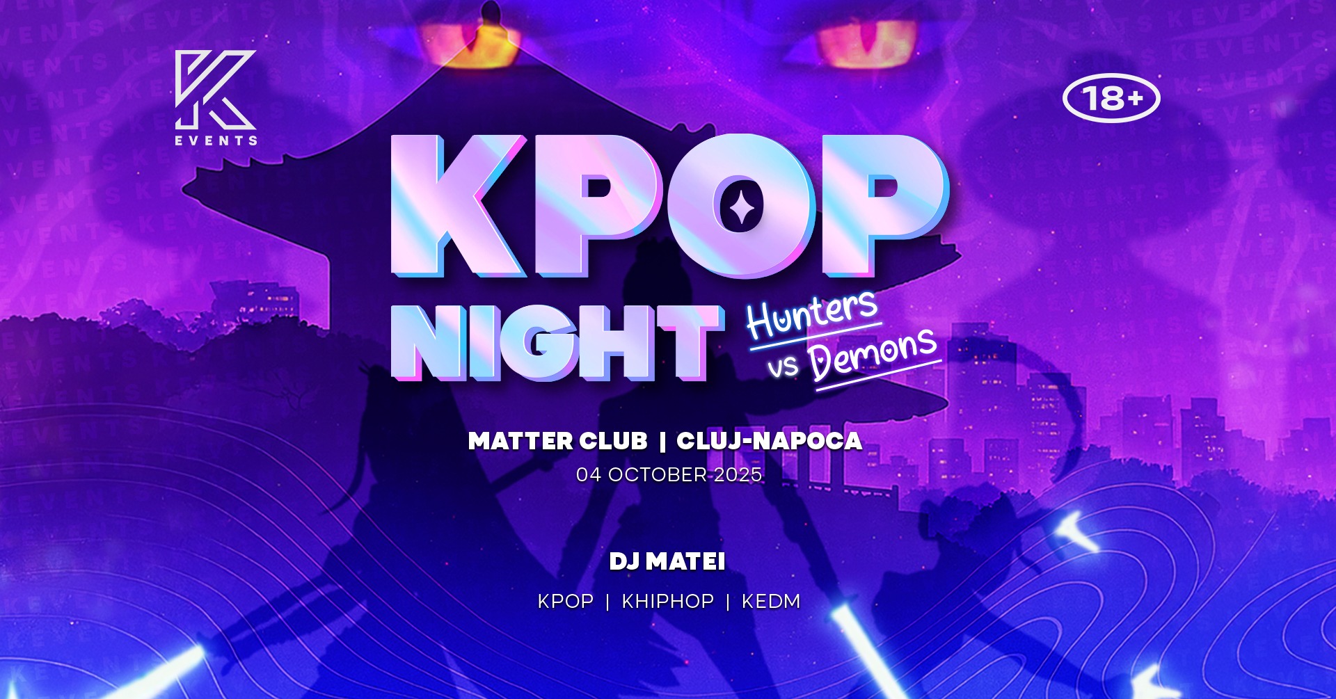 Kpop & KHipHop Night @ The Matter • Zile și Nopți