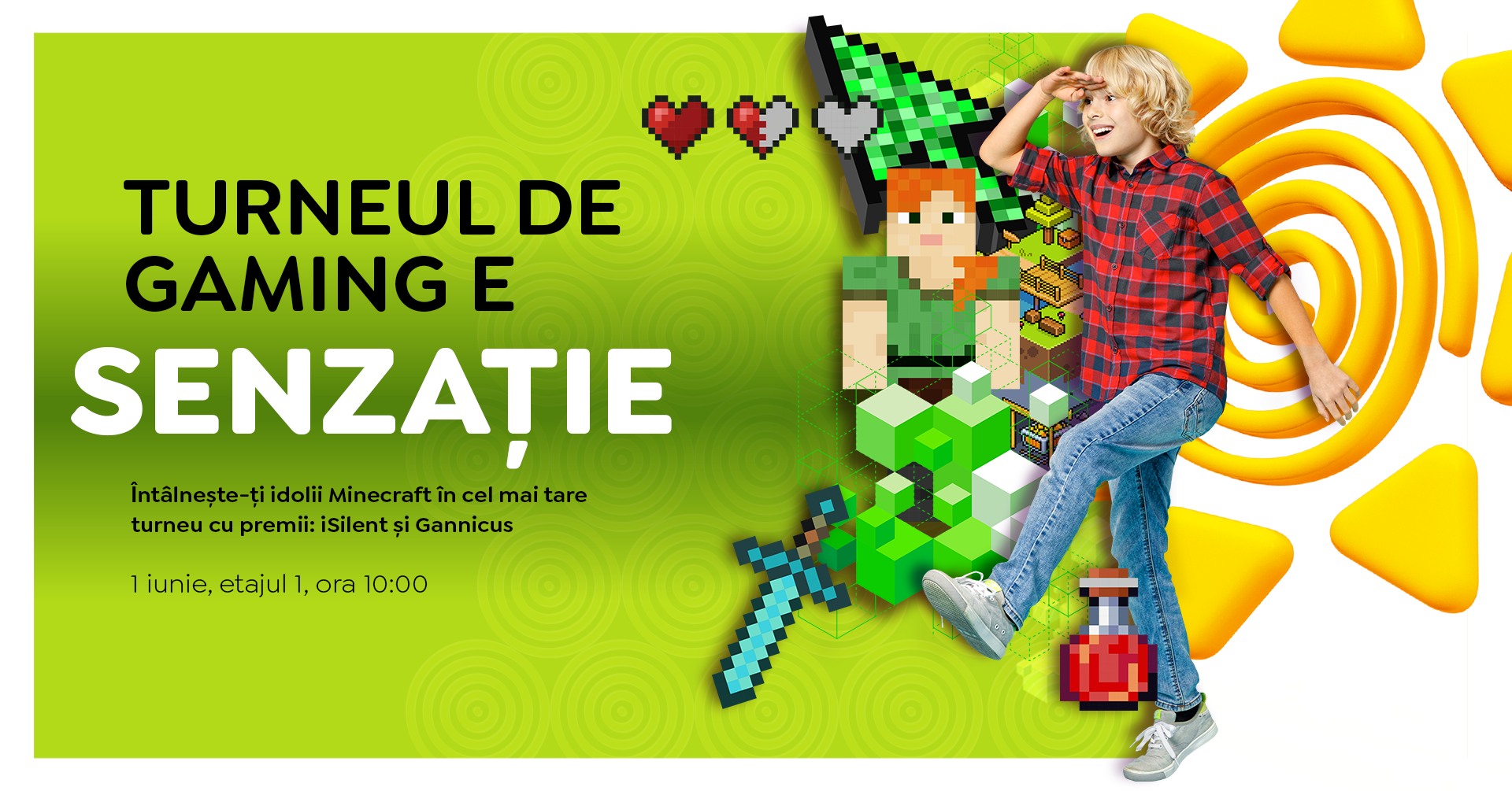 Turneu de Minecraft @ Sun Plaza • Zile și Nopți
