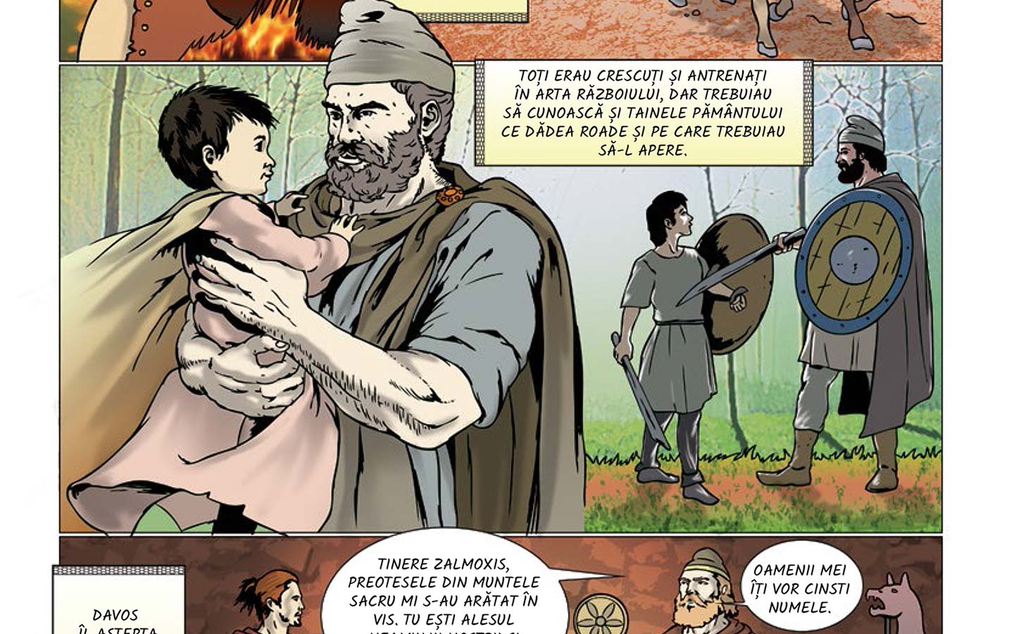 Legende și izvoare istorice în benzi desenate • Artă & Cultură • Zile ...