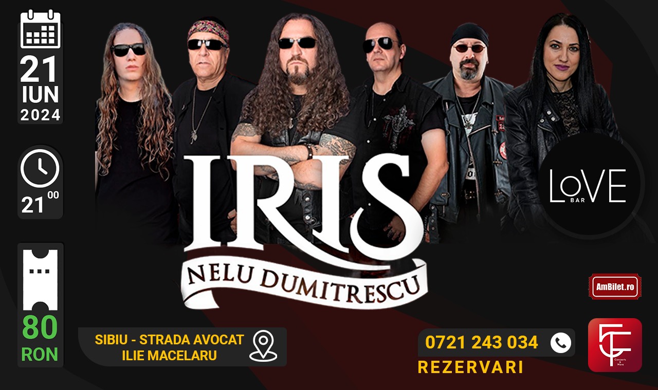 Să fie rock! Concert Iris - Nelu Dumitrescu, la LOVE Bar • Artă ...