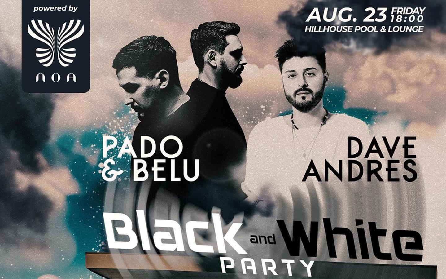 Black & White Party @ HillHouse Pool & Lounge • Zile și Nopți