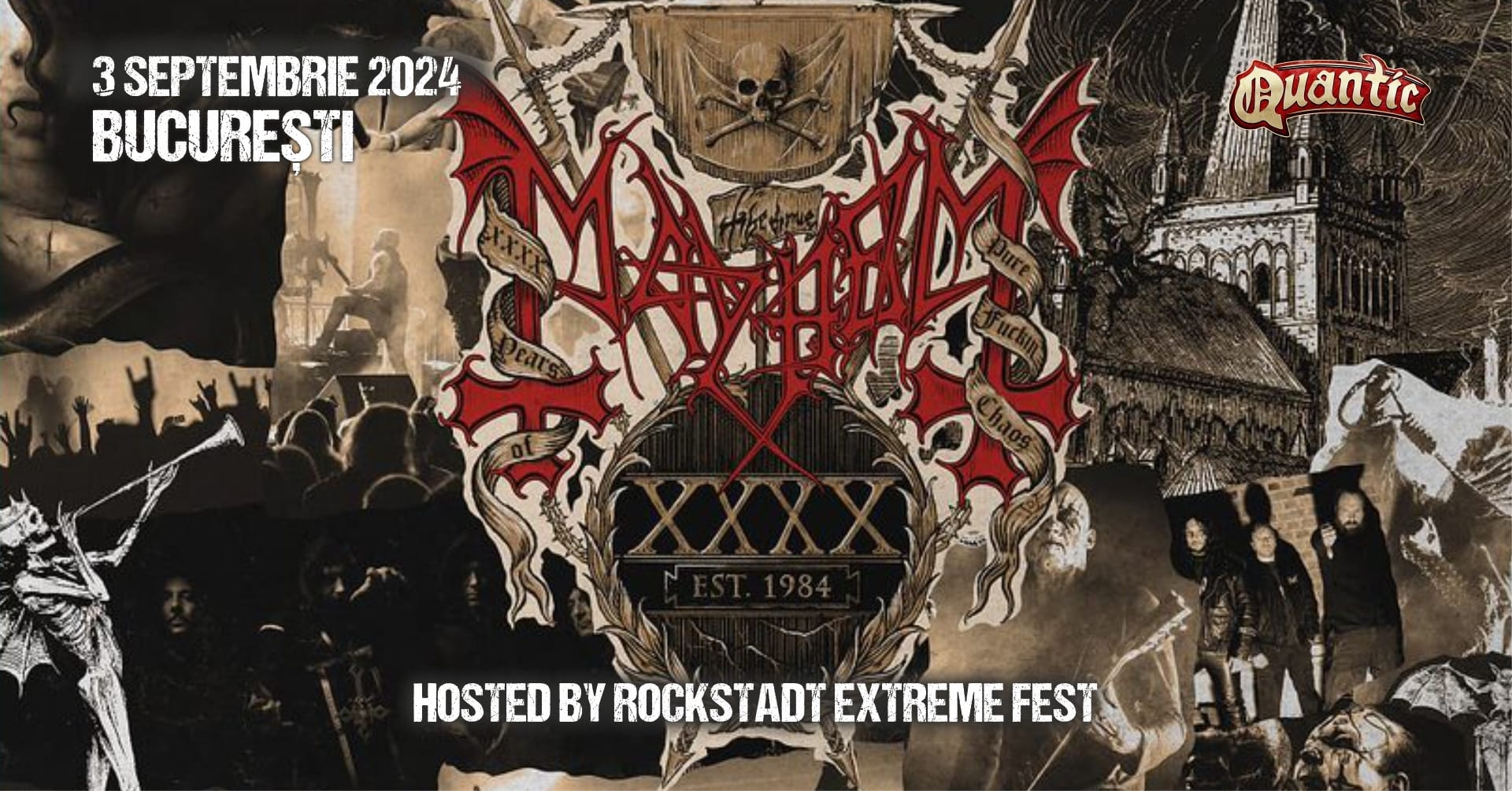Mayhem - 40th anniversary @ Quantic • Zile și Nopți