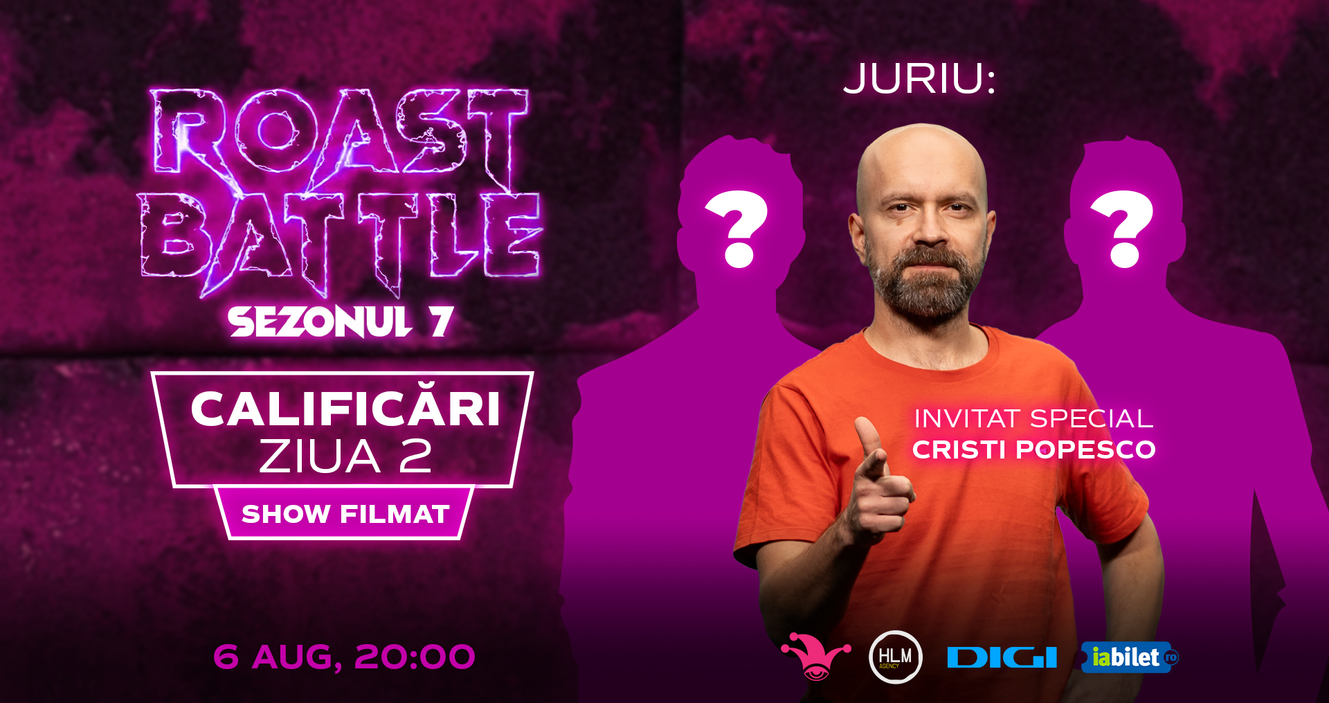 Roast Battle Sezonul 7 | Calificări Ziua 2 @ The Fool • Zile și Nopți