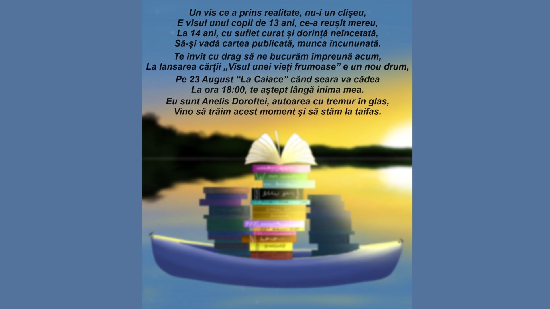 Visul unei vieți frumoase @ La Caiace • Zile și Nopți