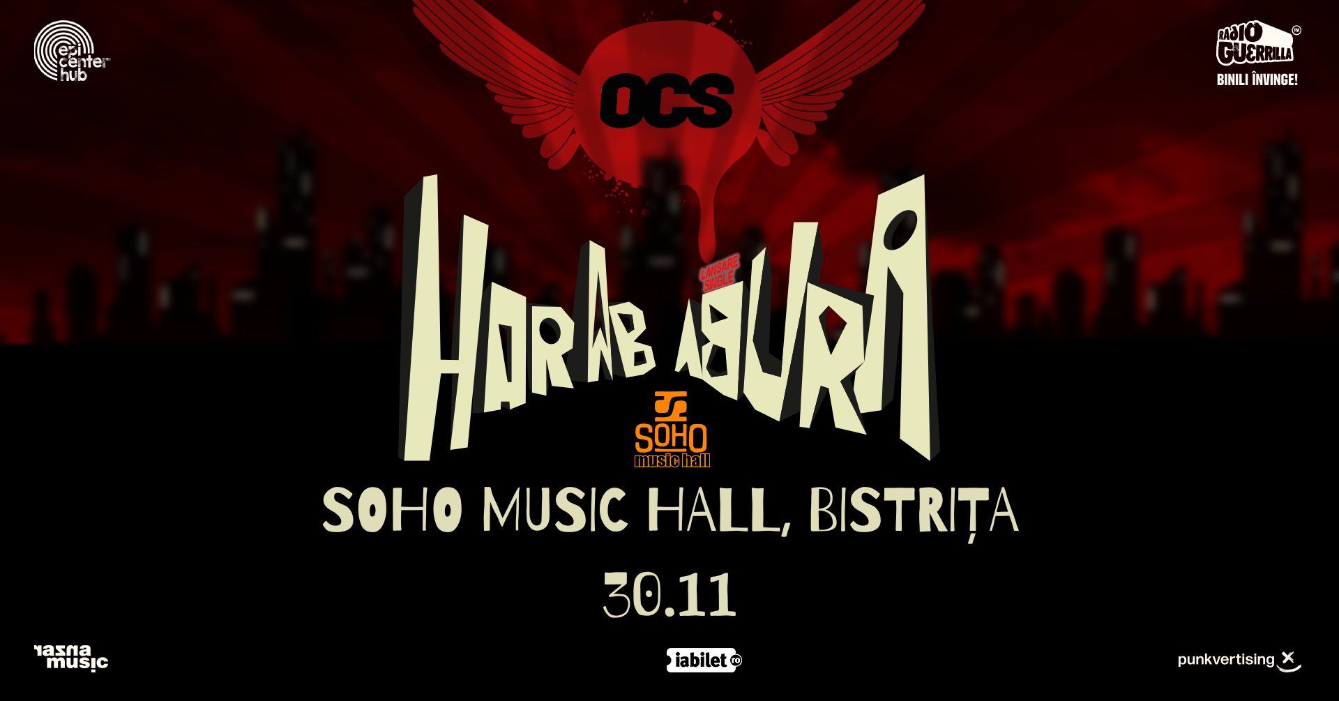 Omul cu șobolani @ Soho Music Hall • Zile și Nopți