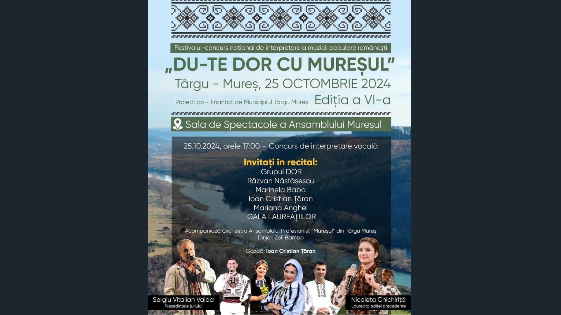 Du-te Dor cu Mureșul @ Sala de Spectacole a Ansamblului Mureșul • Zile ...