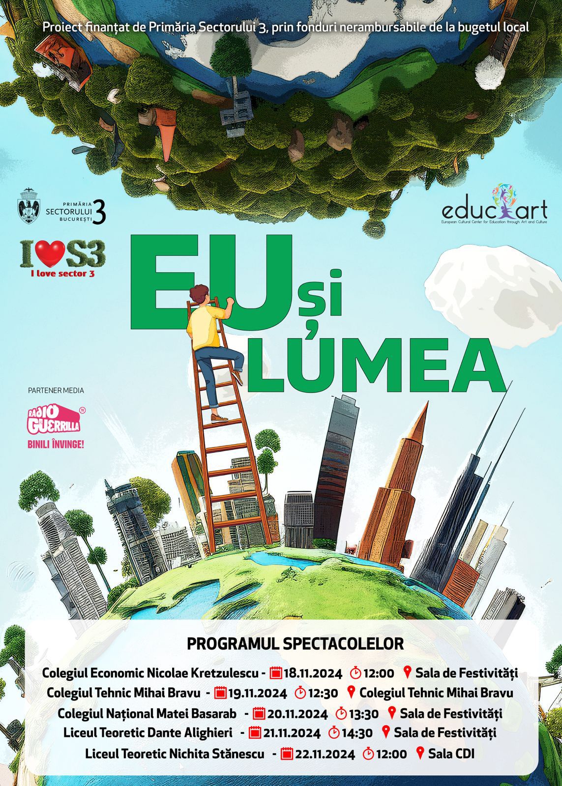 "EU și Lumea" - Un proiect performativ prin care adolescenții din ...
