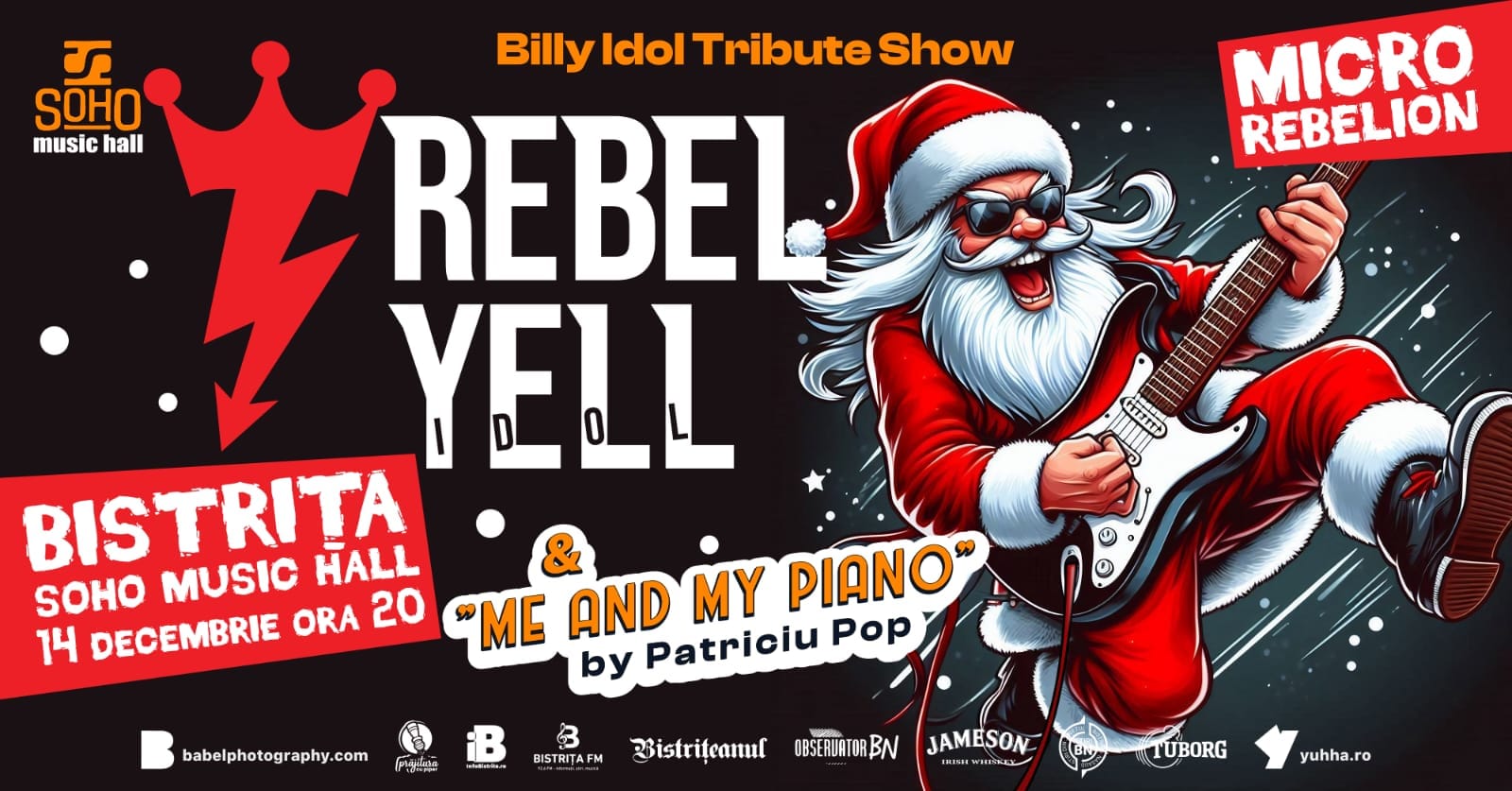 Billy Idol Tribute Show @ Soho Music Hall • Zile și Nopți