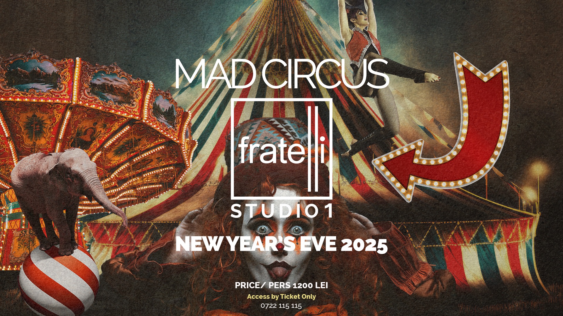 Step up to Fratelli’s Mad Circus – The legendary New Year’s Eve you’ve ...