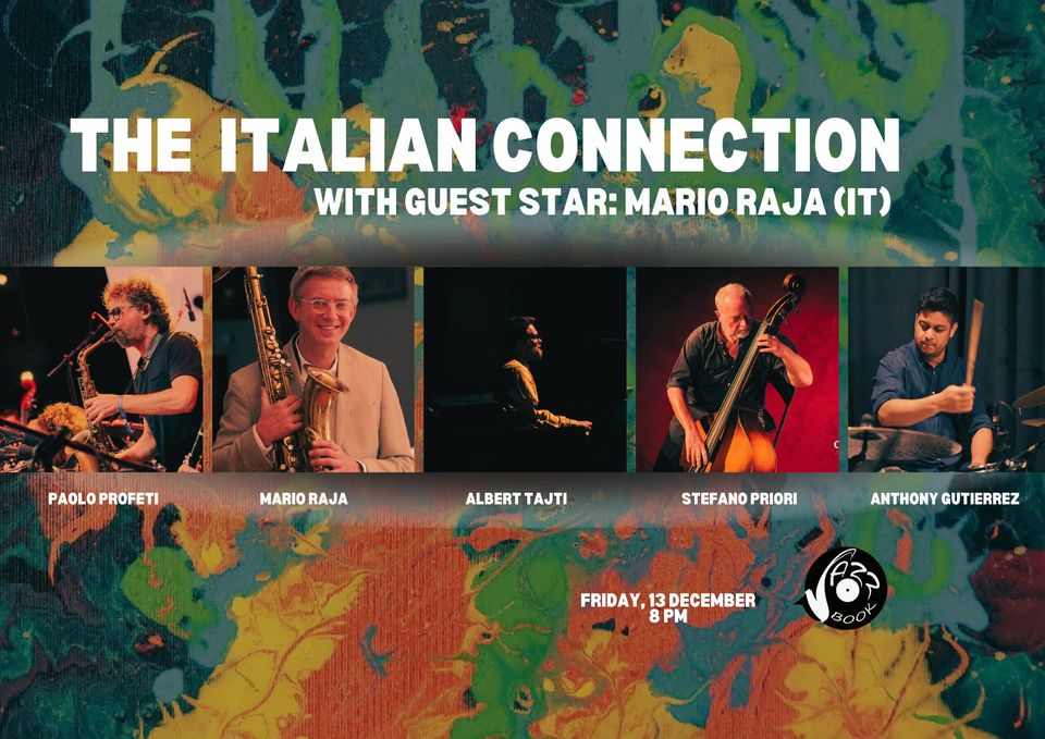The Italian Connection with Guest Star: Mario Raja (IT) @ JazzBook ...
