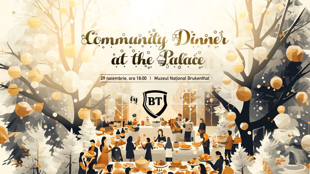 Christmas Community Dinner @ strada Xenopol • Zile și Nopți