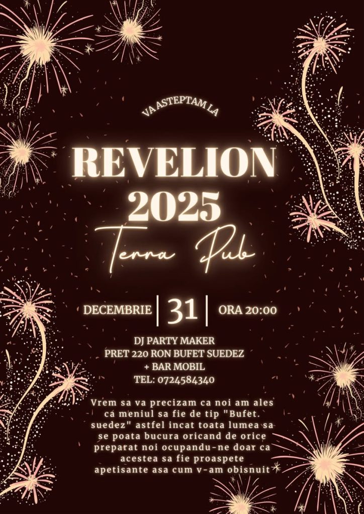 Revelion 2025 @ Terra Pub • Zile și Nopți